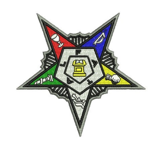 Order of the Eastern Star Embroidery Design - Etsy