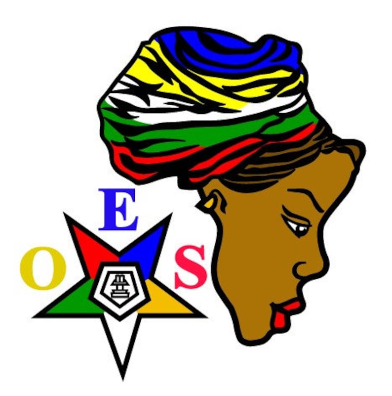 OES African Woman Order of the Eastern Star Cut File - Etsy