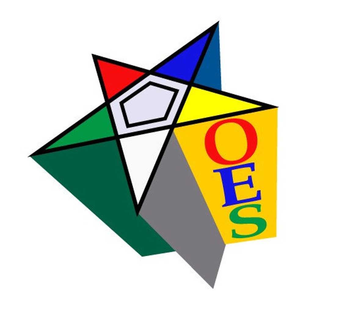 OES Order of the Eastern Starcut File Silhouette Cricut | Etsy