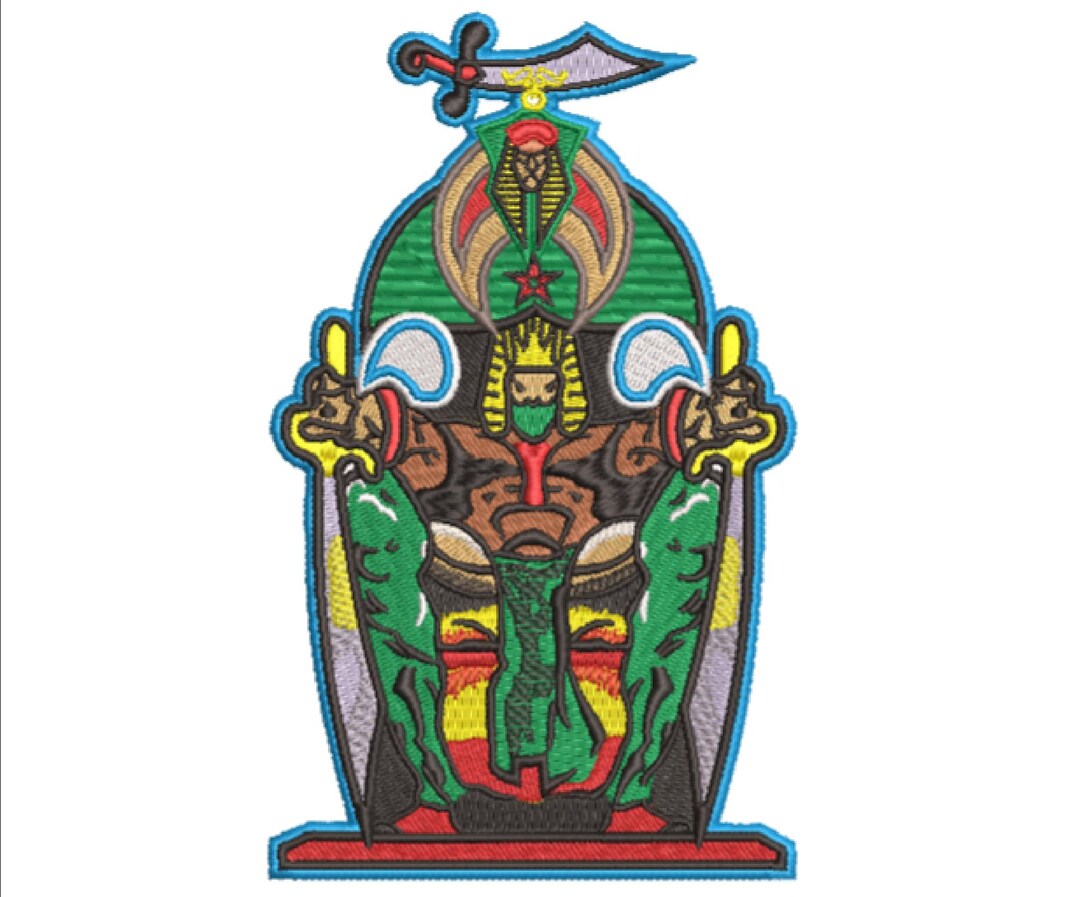 Shriner Freemason Egyptian Machine Embroidery Design Files - Etsy