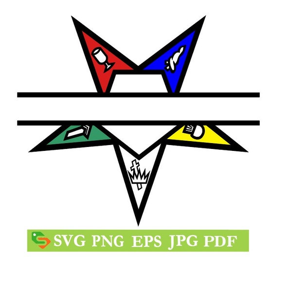 Eastern Star Clipart - Etsy