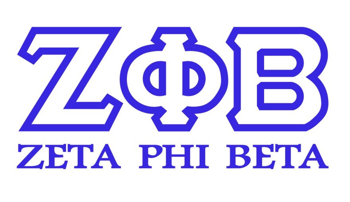 Zeta Phi Beta Cut File Silhouettecricut Jpeg Svgdfx Eps - Etsy