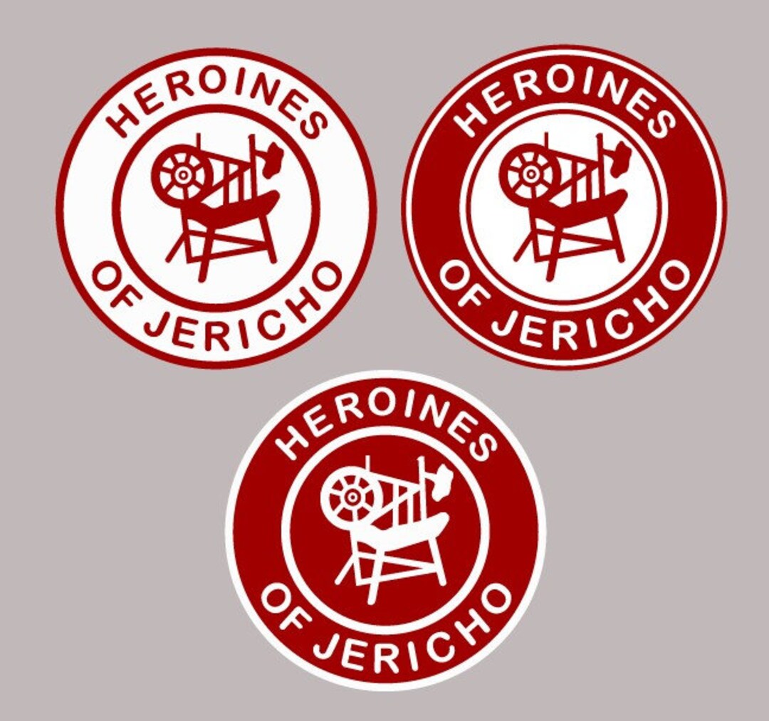 HOJ Heroines of Jericho Cut File, Silhouette,cricut, Jpeg,svg, Eps, Png ...
