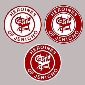 HOJ Heroines of Jericho Cut File, Silhouette,cricut, Jpeg,svg, Eps, Png ...