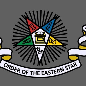 OES Star, Order of the Eastern Star,cut File, Silhouette,cricut, Jpeg ...