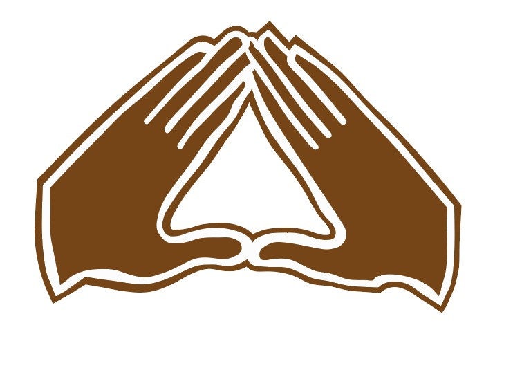 Delta Sigma Theta Hand Sign Cut File Silhouettecricut - Etsy Australia