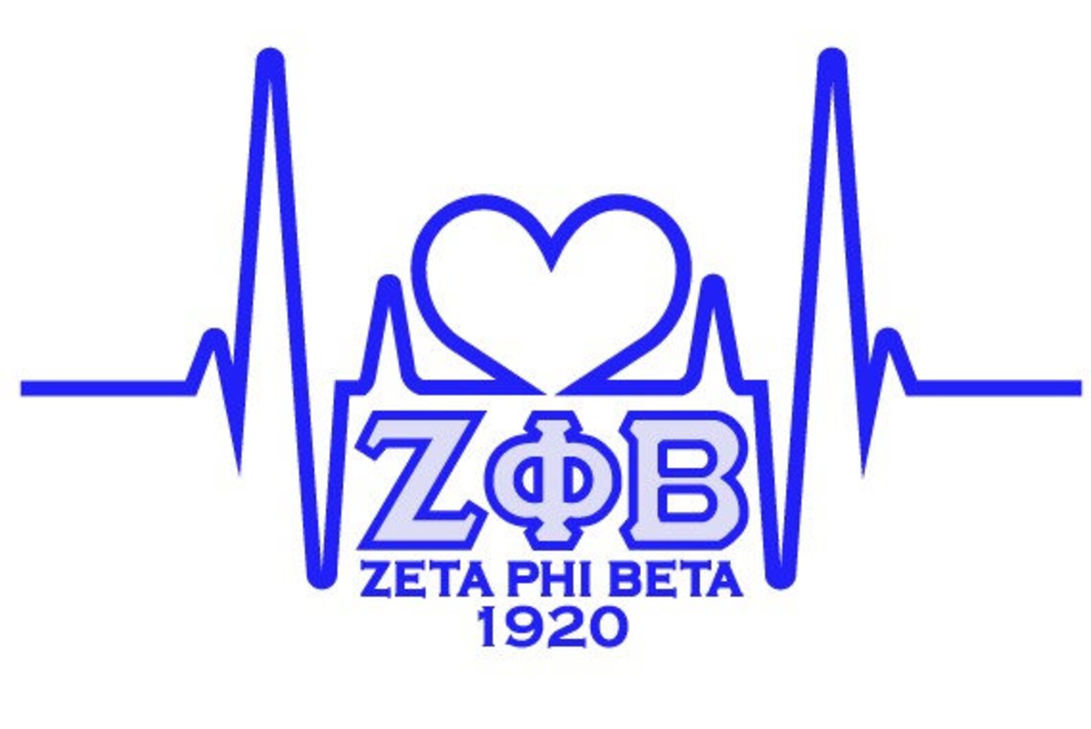 Zeta Phi Beta Cut File Silhouettecricut Jpegsvg Eps Png - Etsy Canada