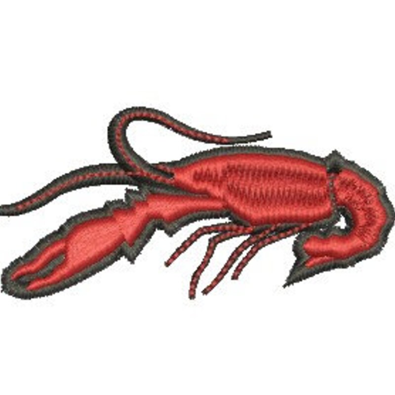 Crawfish Embroidery - Etsy