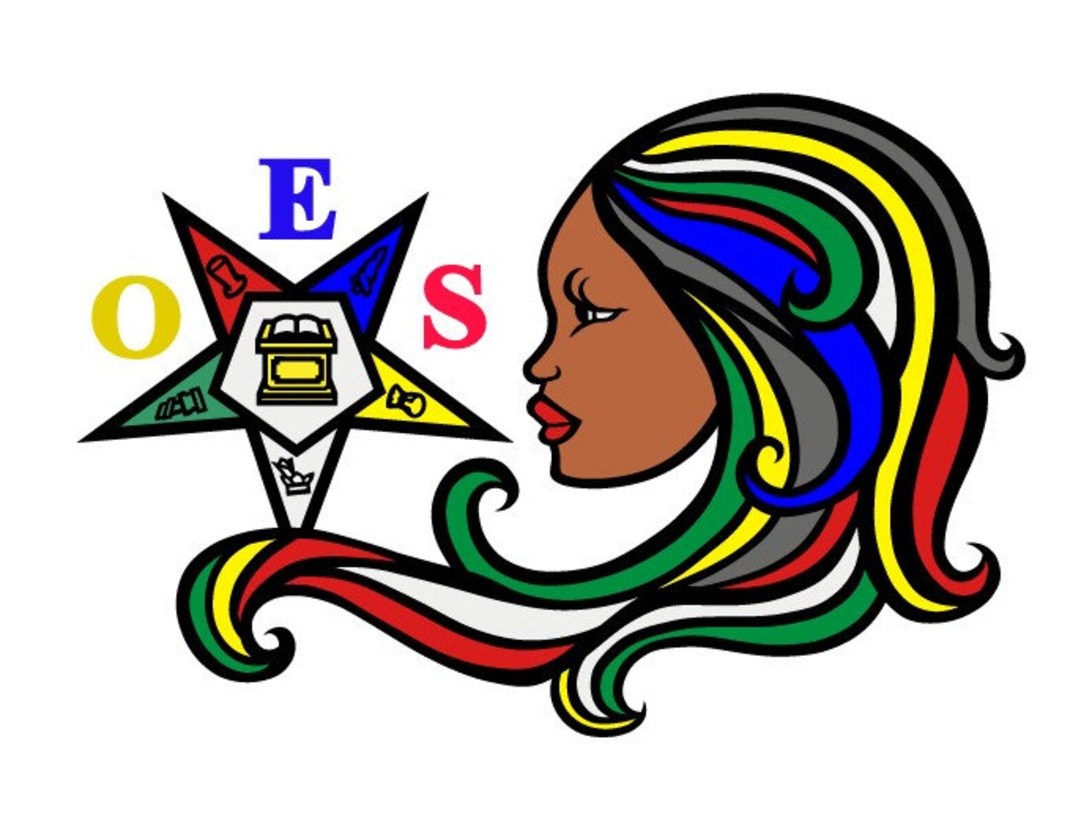 Lady OES Cut File Silhouette Cricut Jpegsvg Eps Png Clip | Etsy