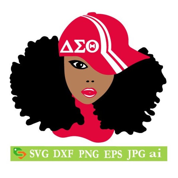 Delta Girl Svg - Etsy