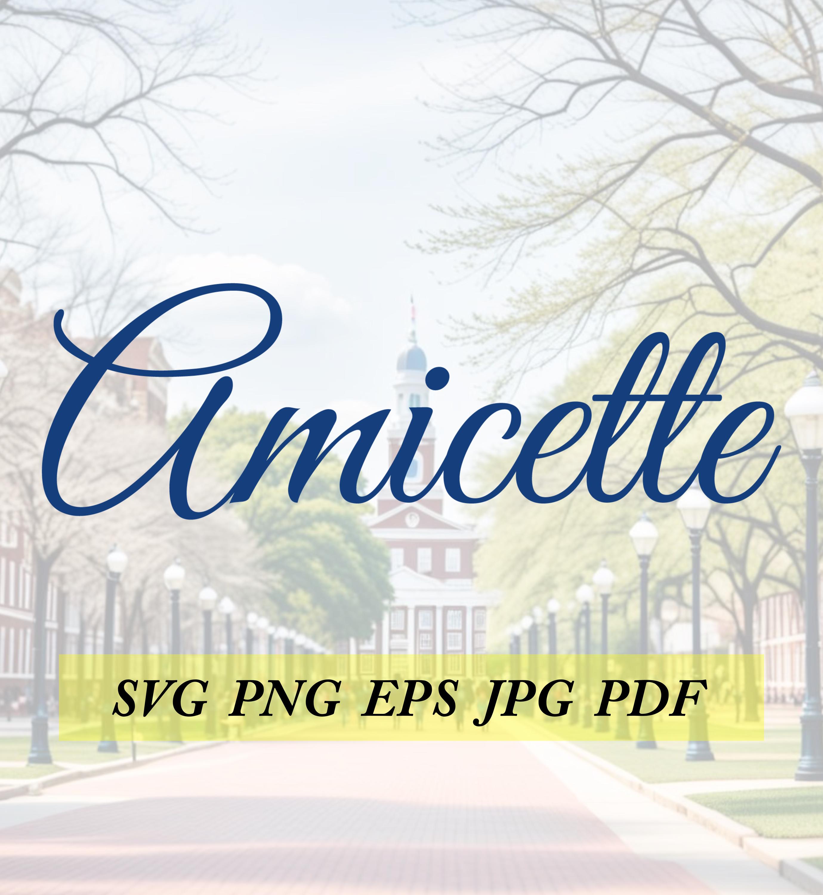 Zeta Phi Beta Amicette Youth Auxiliary Cut File, Silhouette,cricut ...