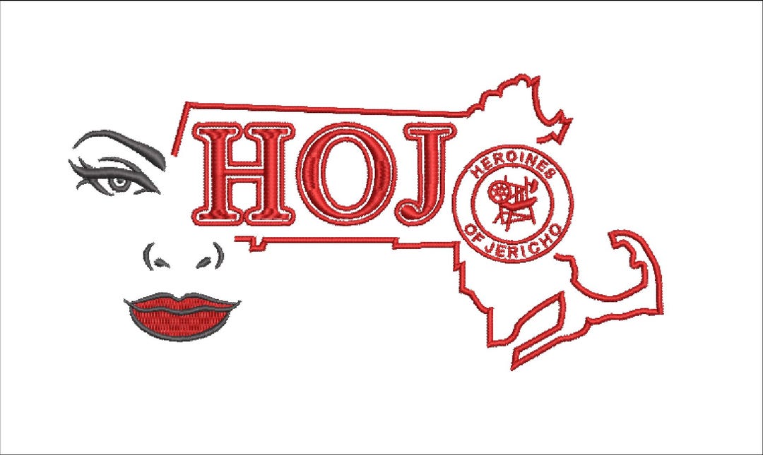 Heroines of Jericho HOJ Lady Massachusetts Machine Embroidery Design Files - Etsy