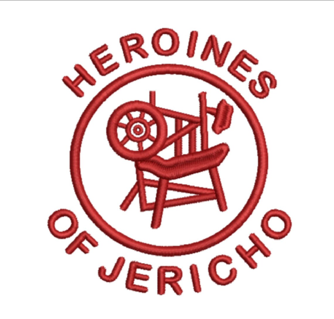 Heroines of Jericho One Color Machine Embroidery Design Files - Etsy