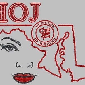 Heroines of Jericho HOJ Lady Maryland Machine Embroidery Design Files ...
