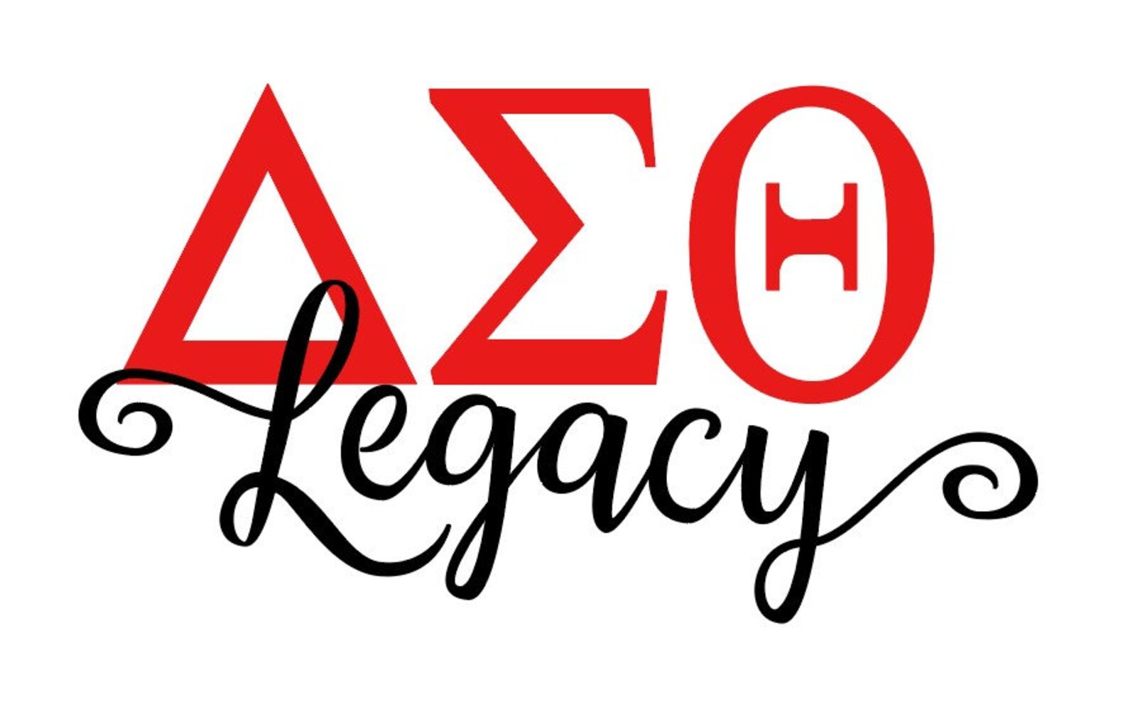 Delta Sigma Theta Legacy Cut File, Silhouette,cricut, Jpeg, Svg,dfx ...