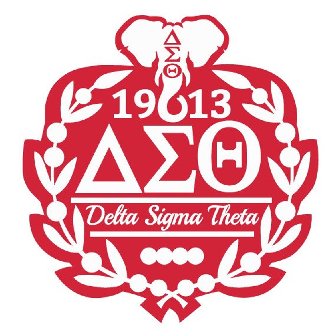 Delta Sigma Theta Shield Cut File Silhouettecricut Jpeg | Etsy