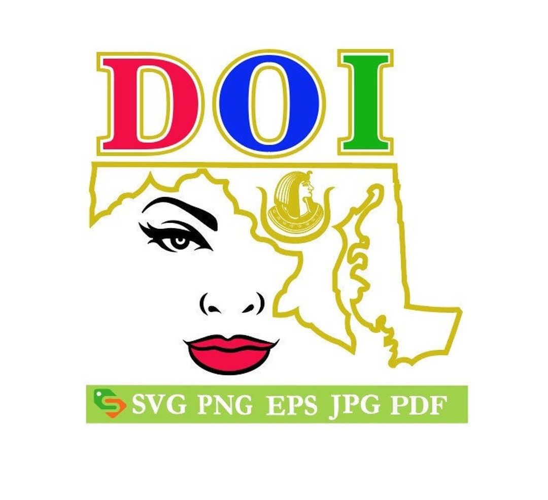 Daughters of Isis Maryland Cut File, Silhouette,cricut, Jpeg, Svg,dfx ...