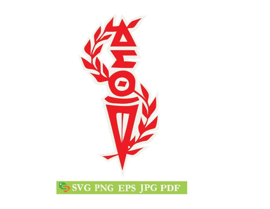 Delta Sigma Theta Torch of Wisdom 2 Colors Cut File, Silhouette,cricut ...