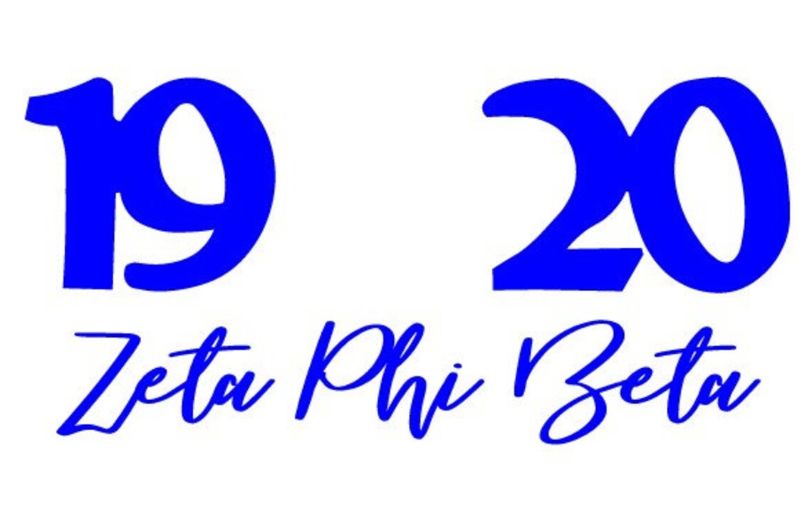 Zeta Phi Beta Cut File Silhouettecricut Jpeg Svgdfx Eps | Etsy