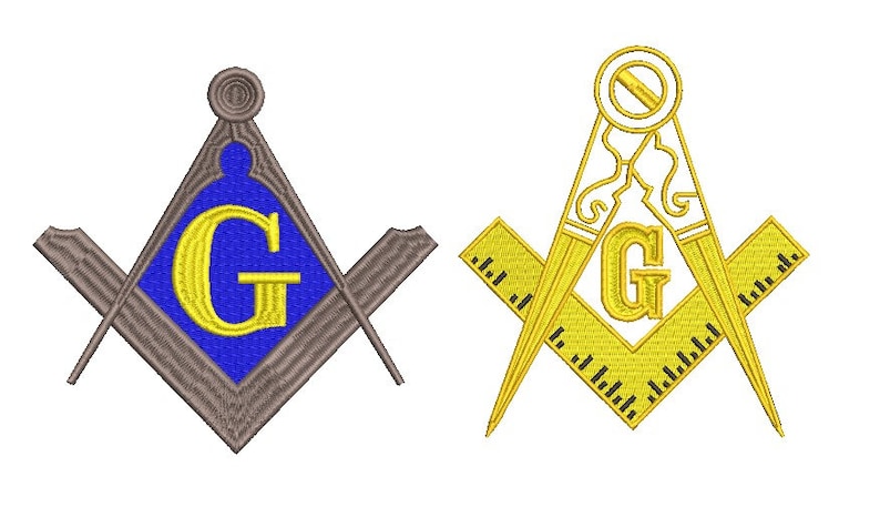 Freemason Machine Embroidery Design Pack - Etsy