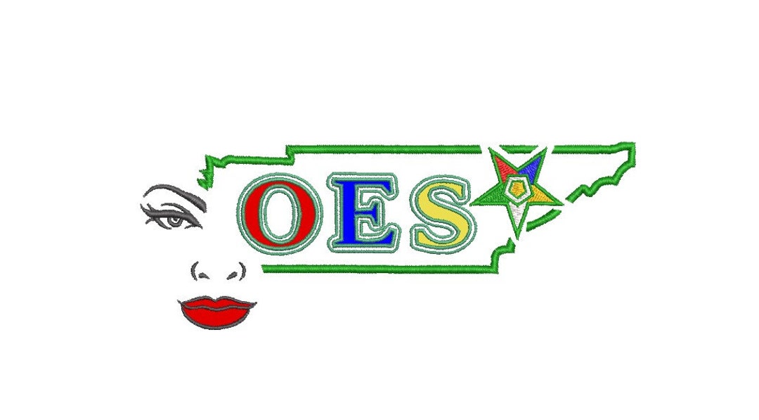 OES Lady Tennessee Applique Machine Embroidery Design - Etsy