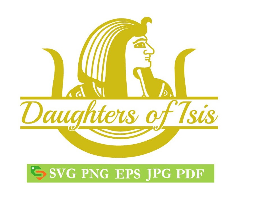 Daughters of Isis Split Monogram Svg,freemason Split Monogram PNG ...