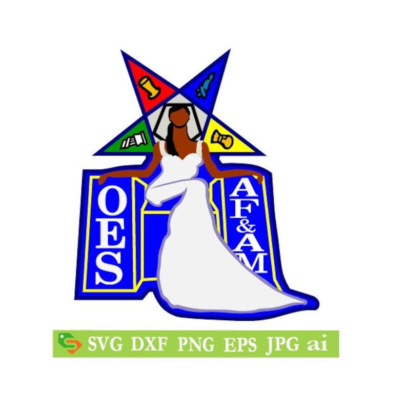 OES AF&AM Ancient Free and Accepted Masons Cut File - Etsy