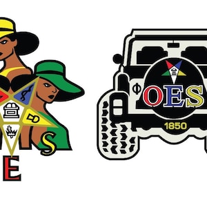 OES Order of the Eastern Star SVG Design Bundle (digital Download) - Etsy