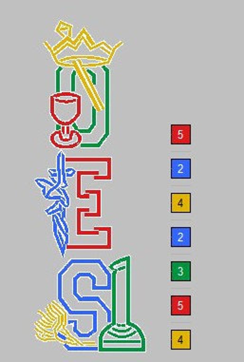 OES Order of the Eastern Star Embroidery Design (instant Download) - Etsy