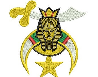 Masonic Symbol Machine Embroidery Design - Etsy