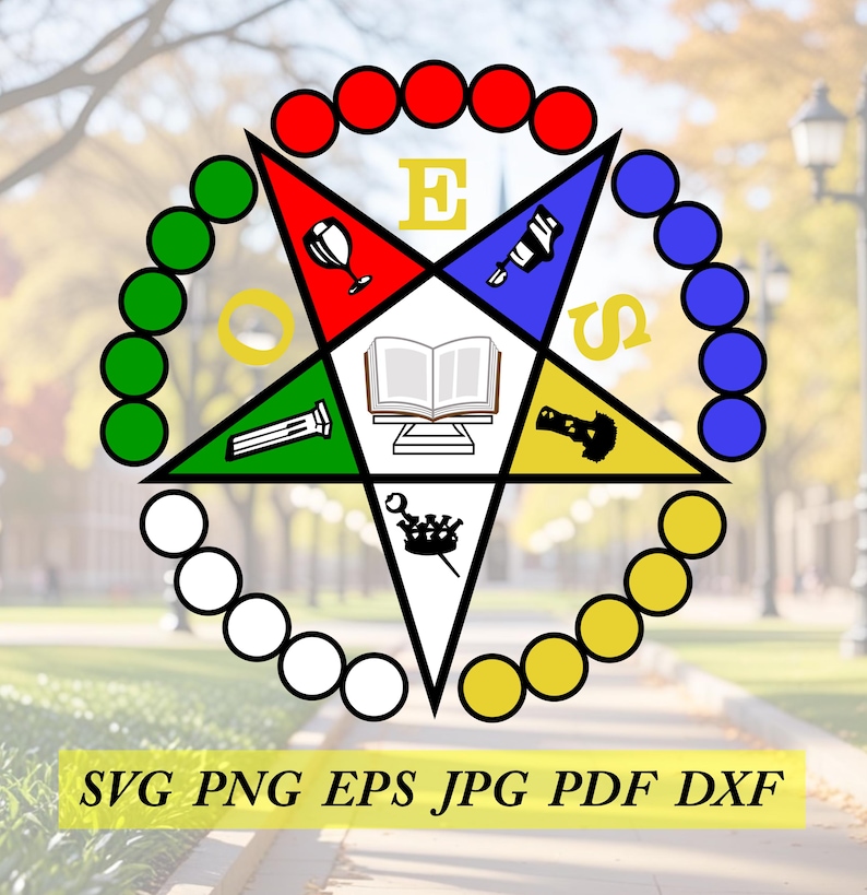 Order of the Eastern Star Deborah Grand Chapter SVG: Cut File, Clipart ...