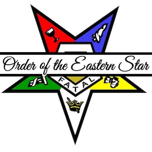 OES, Order of the Eastern Star Cut File, Silhouette Cricut, Jpeg,dfx ...