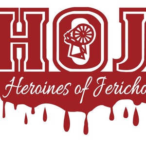 HOJ Heroines of Jericho Cut File, Silhouette,cricut, Jpeg,svg, Eps, Png ...