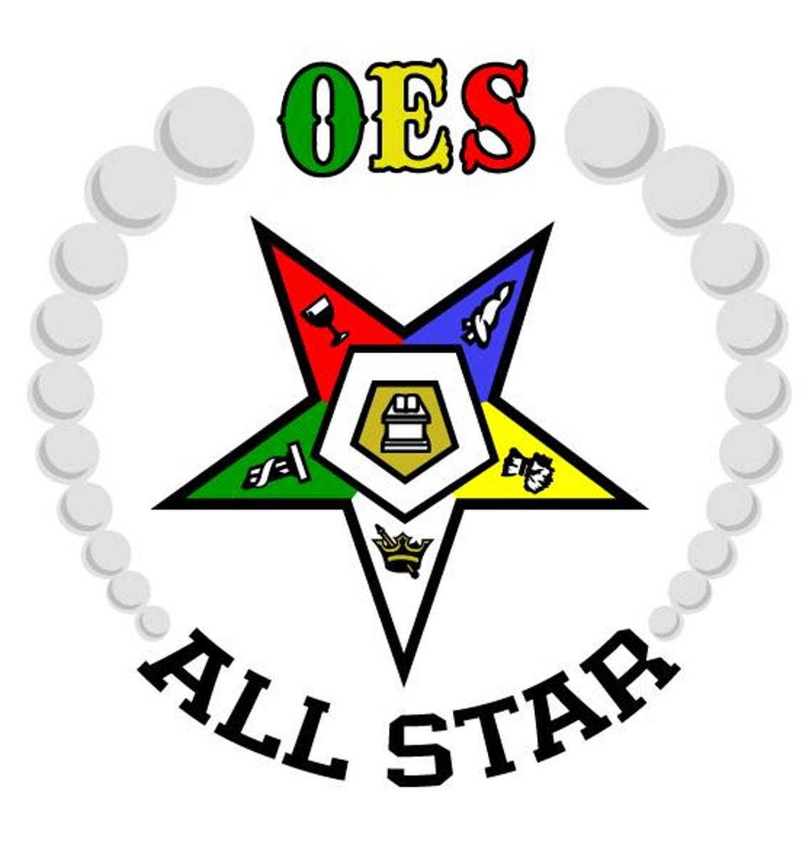 Order of the Eastern Star ALLSTAR SVG, Cricut, Silhouette (digital ...