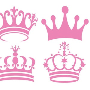 Royal Crown SVG, Princess Tiara SVG, King Crown, Queen Crown, Princess ...