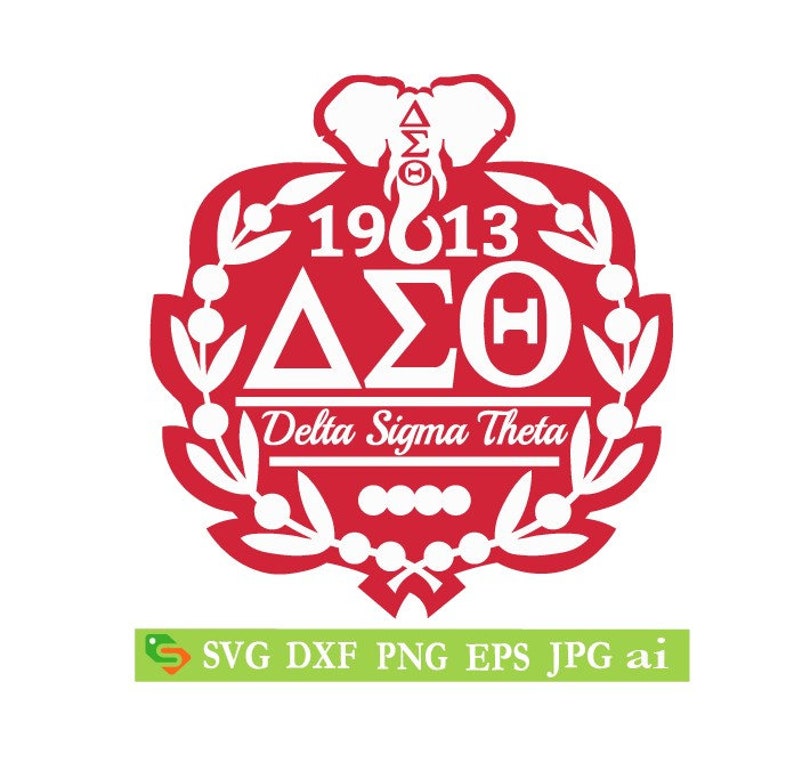 Delta Sigma Theta Shield Cut File Silhouettecricut Jpeg | Etsy