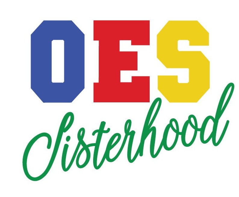 OES Sisterhood SVG: Order of Eastern Star Cut File - Etsy