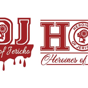 Heroines of Jericho Svg,cutfile, Desig Bundle Silhouette,cricut, Jpeg,svg, Eps,dfx,png, Clip Art ...