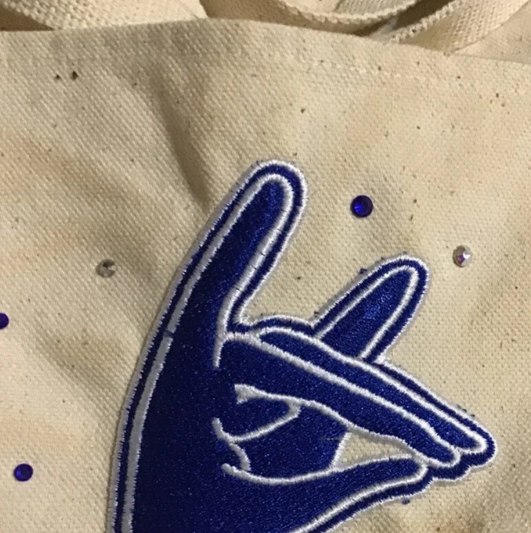Zeta Phi Beta Hand Sign Machine Embroidery Design Files - Etsy