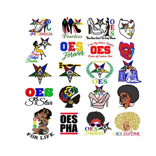 Eastern Star Svg - Etsy