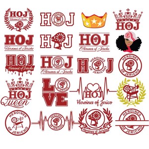 Heroines of Jericho Svg,cutfile, Desig Bundle Silhouette,cricut, Jpeg ...