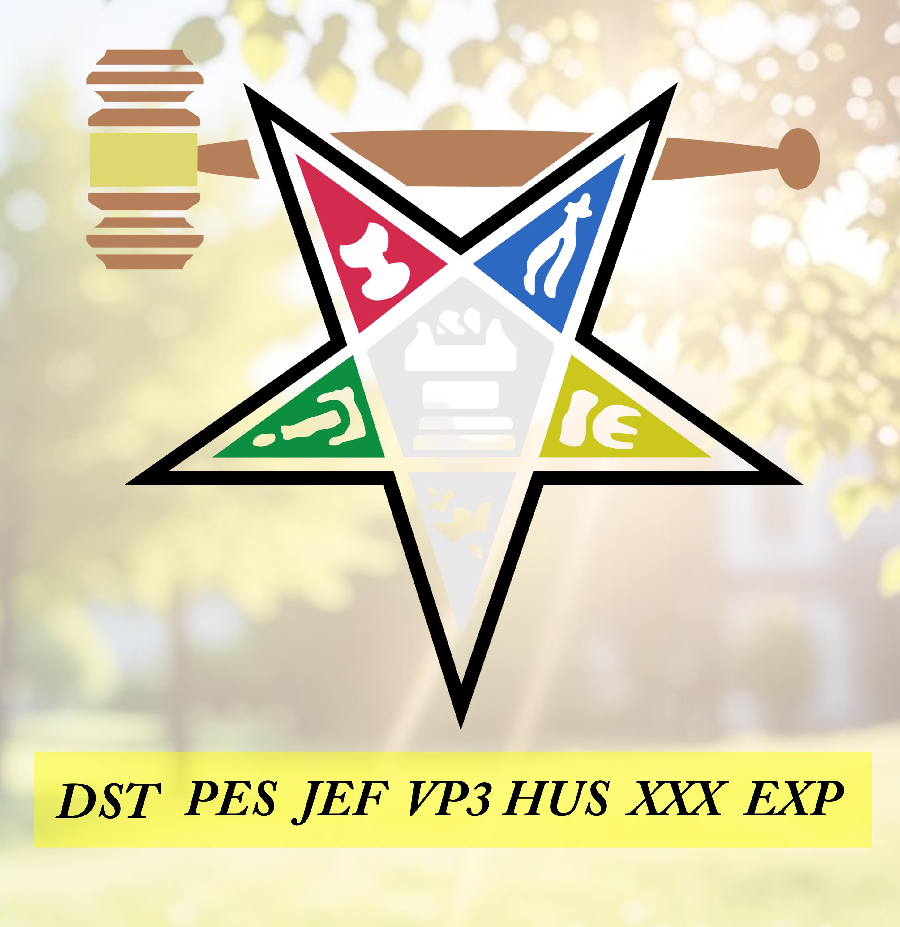 Order of the Eastern Star Cut File: Past Matron SVG, Cricut, Silhouette ...