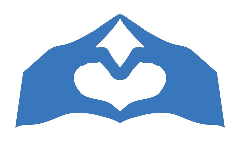 Heart Hand Sign Cut File, Silhouette Cricut, Jpeg,dfx,svg, Eps, Png ...