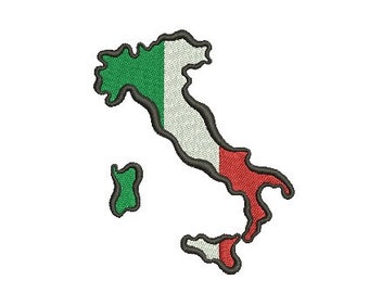 Italy Country Embroidery Design. Italy Embroidery Design. Machine ...