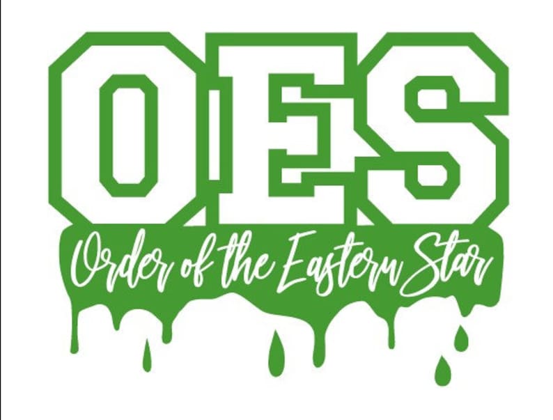 OES Order of the Eastern Star, Cut File, Jpeg,svg,dfx, Eps, Png, Clip ...