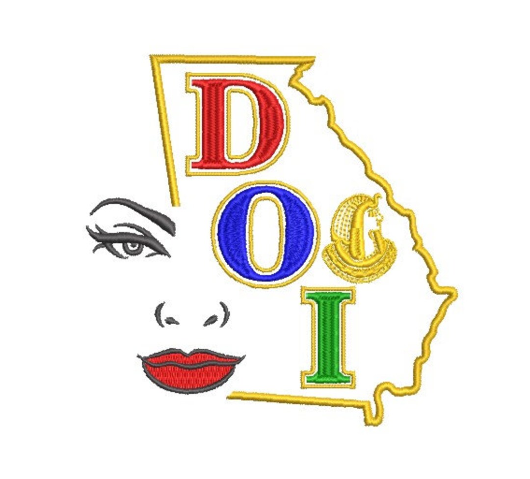 Daughters of Isis Lady Georgia Machine Embroidery Design - Etsy