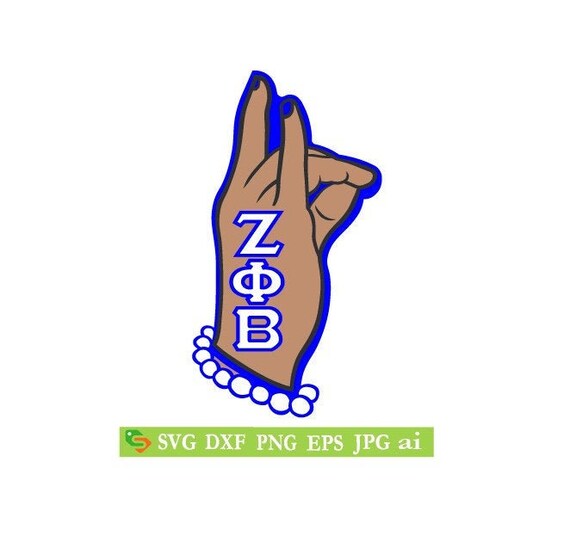 Zeta Phi Beta Dove Hand Sign