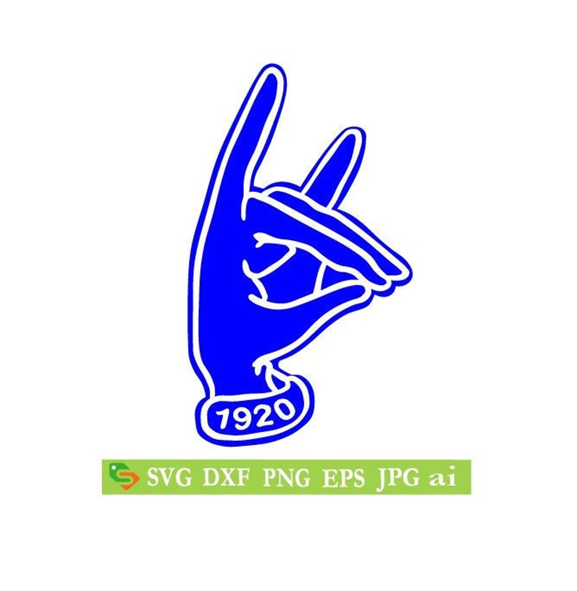 Zeta Phi Beta Hand Sign Cut File Silhouettecricut Jpeg - Etsy Canada
