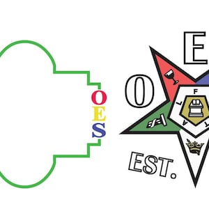 OES Eastern Star SVG Design Bundle: Cut Files, Clipart (digital ...