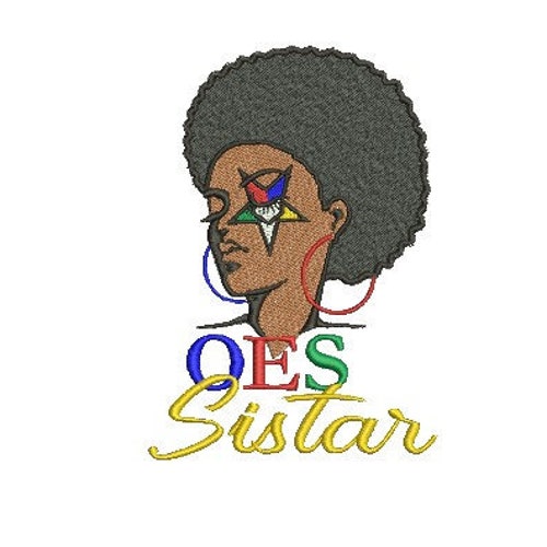 OES Sistar Applique Embroidery Design - Etsy